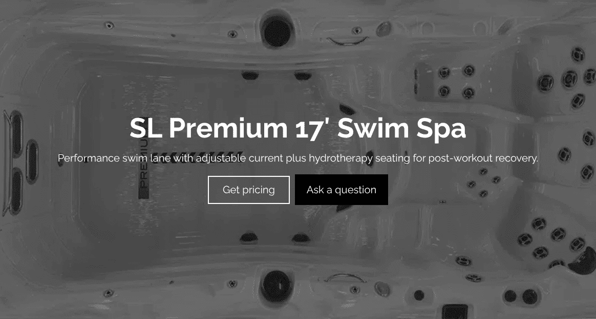 Shoreline SL Premium 17 Swim Spa | Genco Pools & Spas